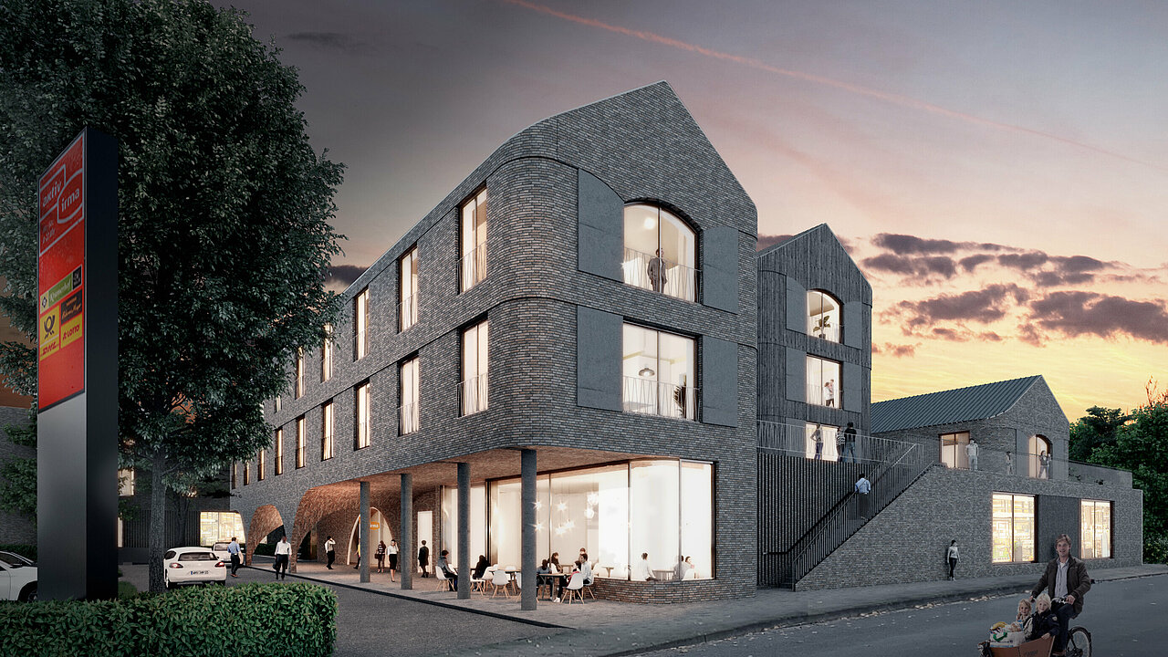 supermarkt Ohmstede - 9graden architectuur